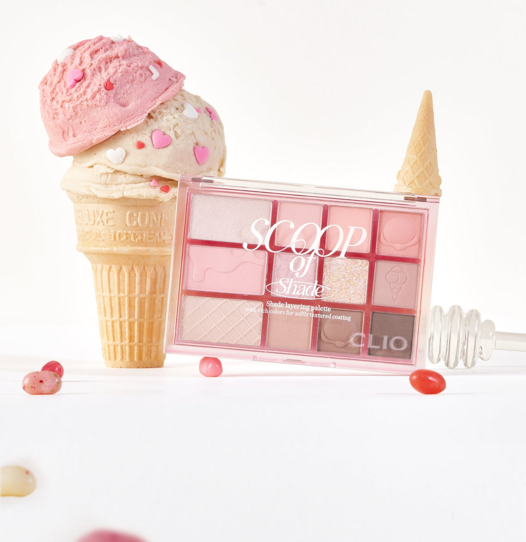 CLIO SHADE & SHADOW PALETTE 03 SCOOP OF SHADE – ECO SHOP U.S.A